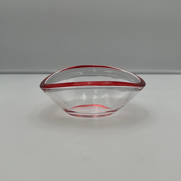 Crate&Barrel | Dining | Art Glass Bowl By Walther Glas Germany Clear ...